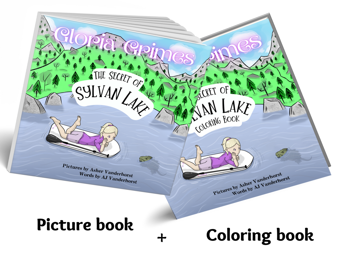 Gloria Grimes Picture Book + Coloring Book Bundle – AJ Vanderhorst